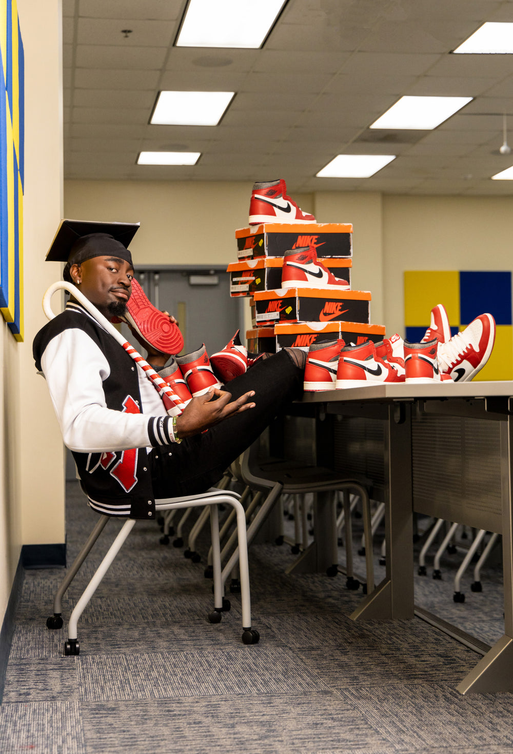 Cotton Varsity Jacket - Greek Apparel - Tenets