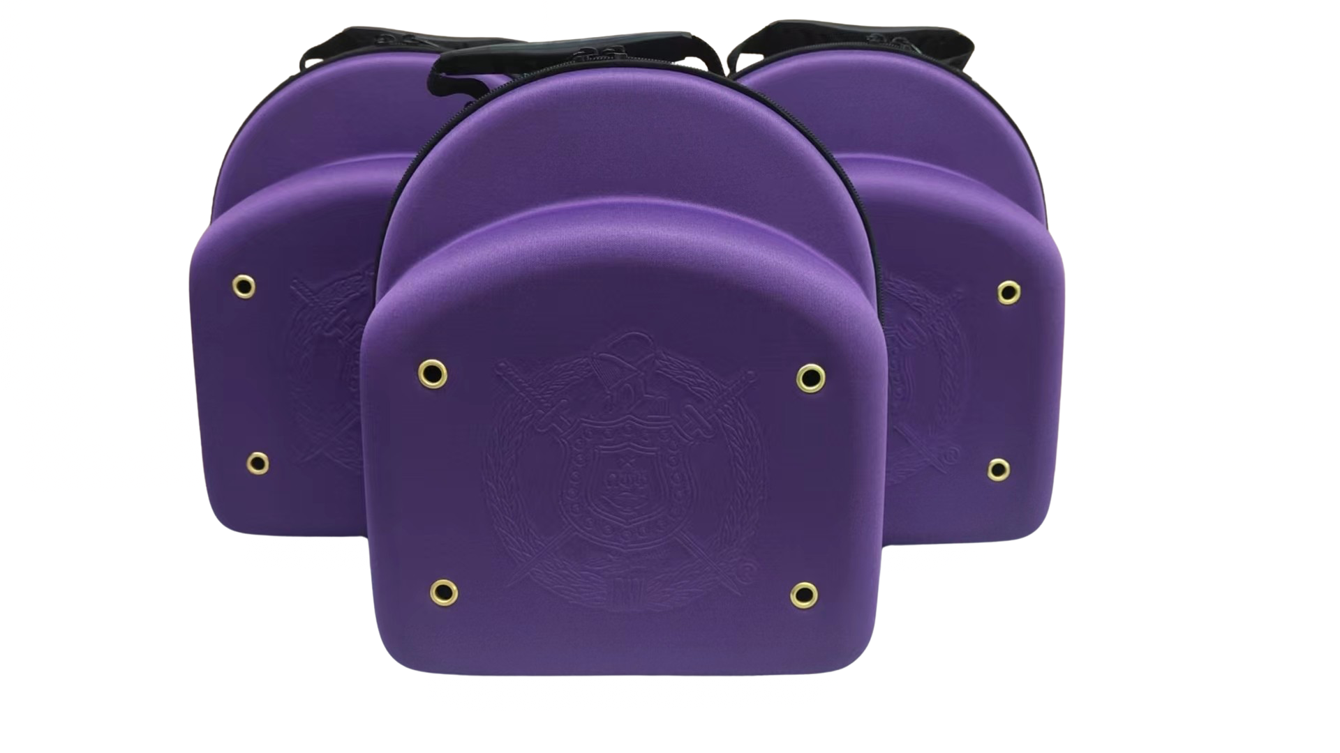 Purple 5-Pack Cap Carrier w/ Embossed Logo – Tenets