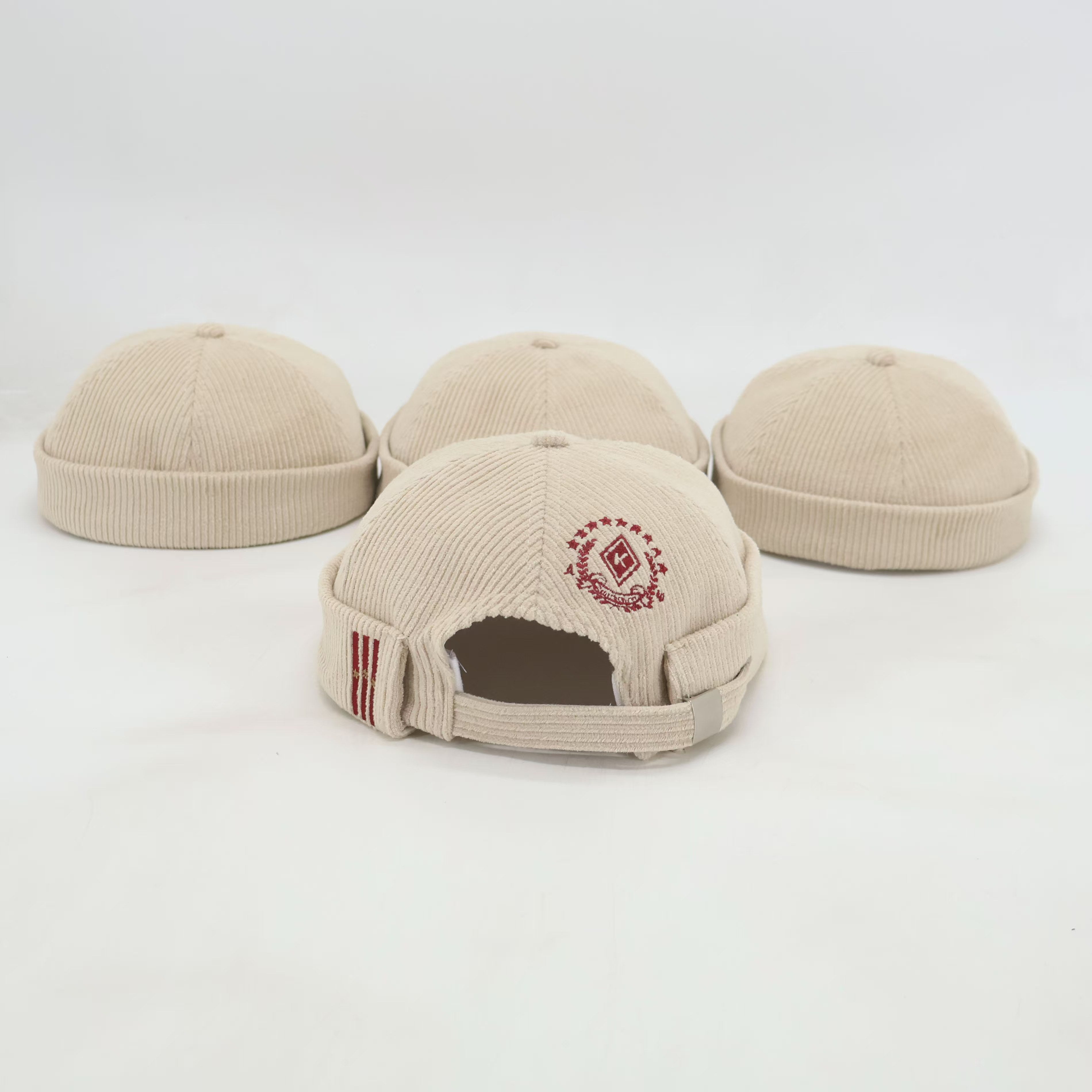 Kappa Cream Brimless Corduroy Hat – Tenets