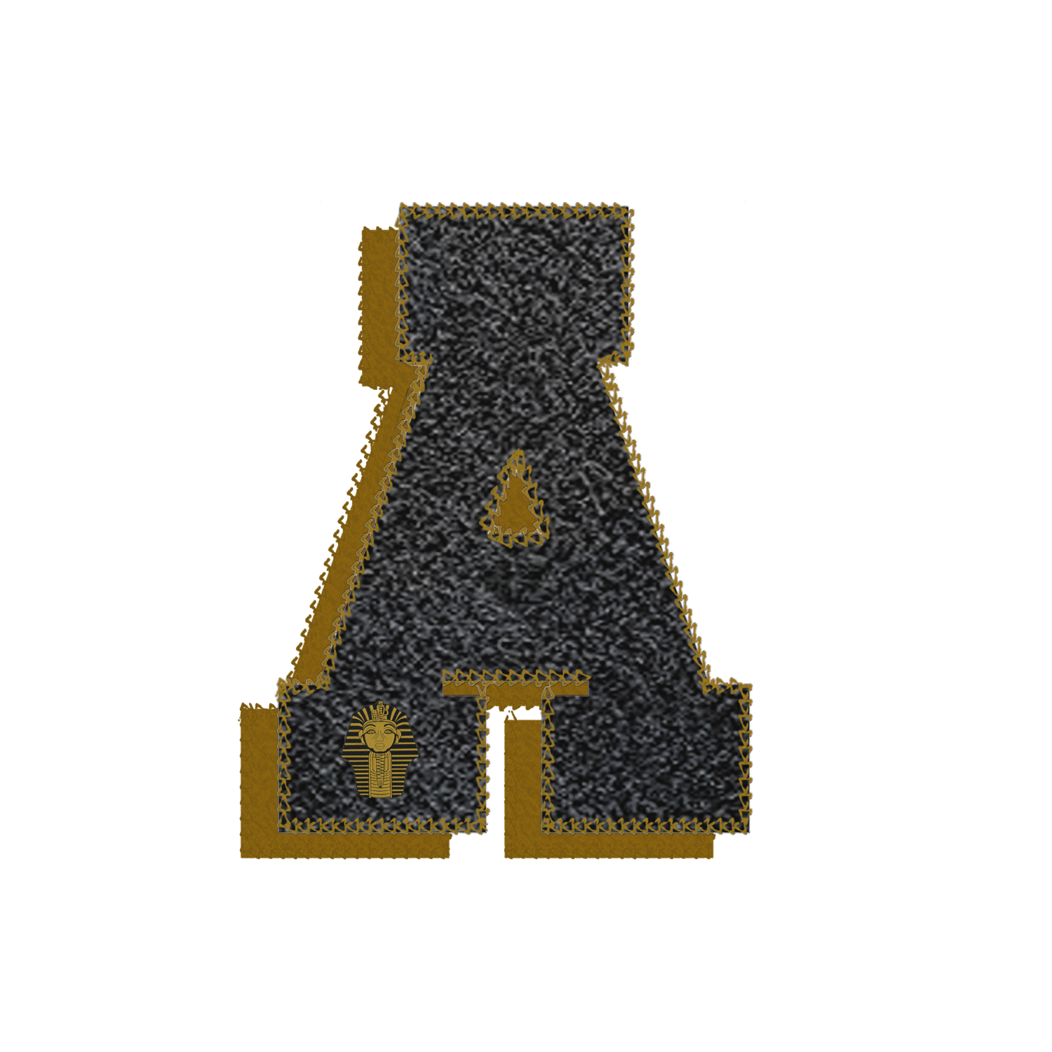 Alpha Premium Beige Double Chenille Patch T-Shirt – Tenets