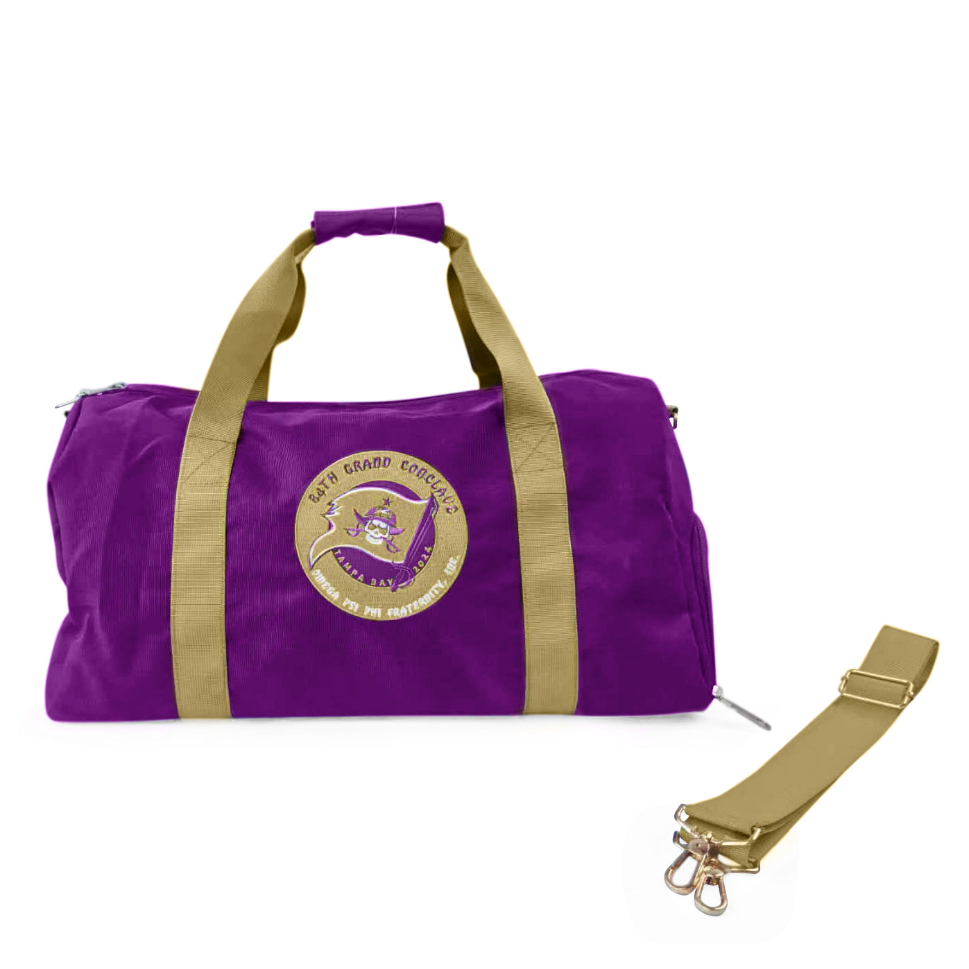 Commemorative 84th Grand Conclave Tampa Bay Pirate Logo Gym Bag – Tenets